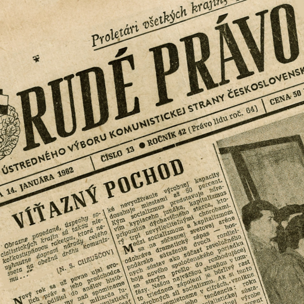 Originály novin – Historické dárky