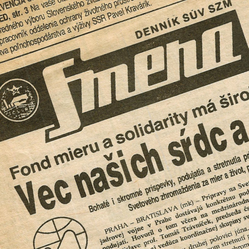 Originály novin – Historické dárky