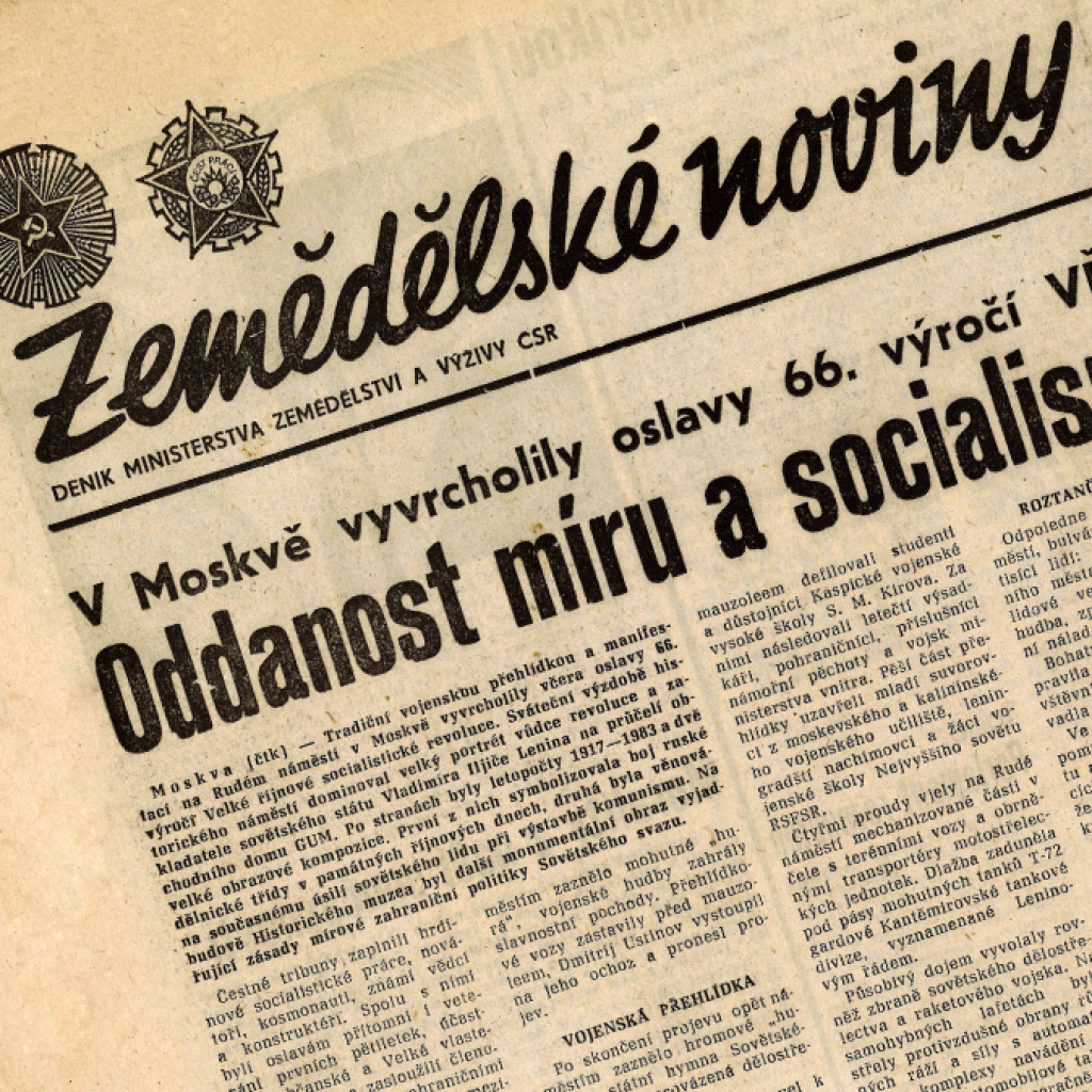 Originály novin – Historické dárky